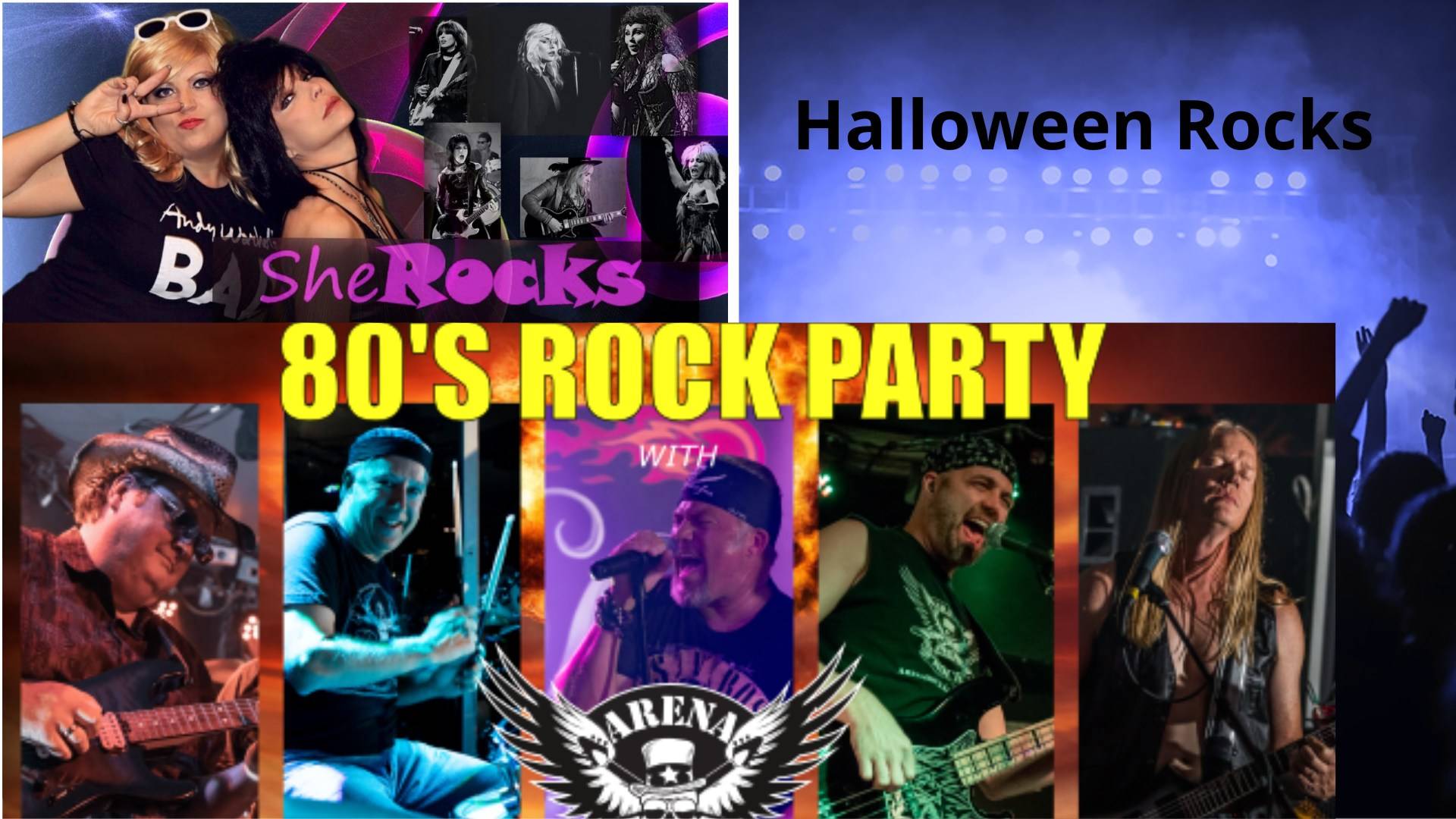 Halloween Rock WeekendShe RocksArena Rock Allstars » Nissi's ...