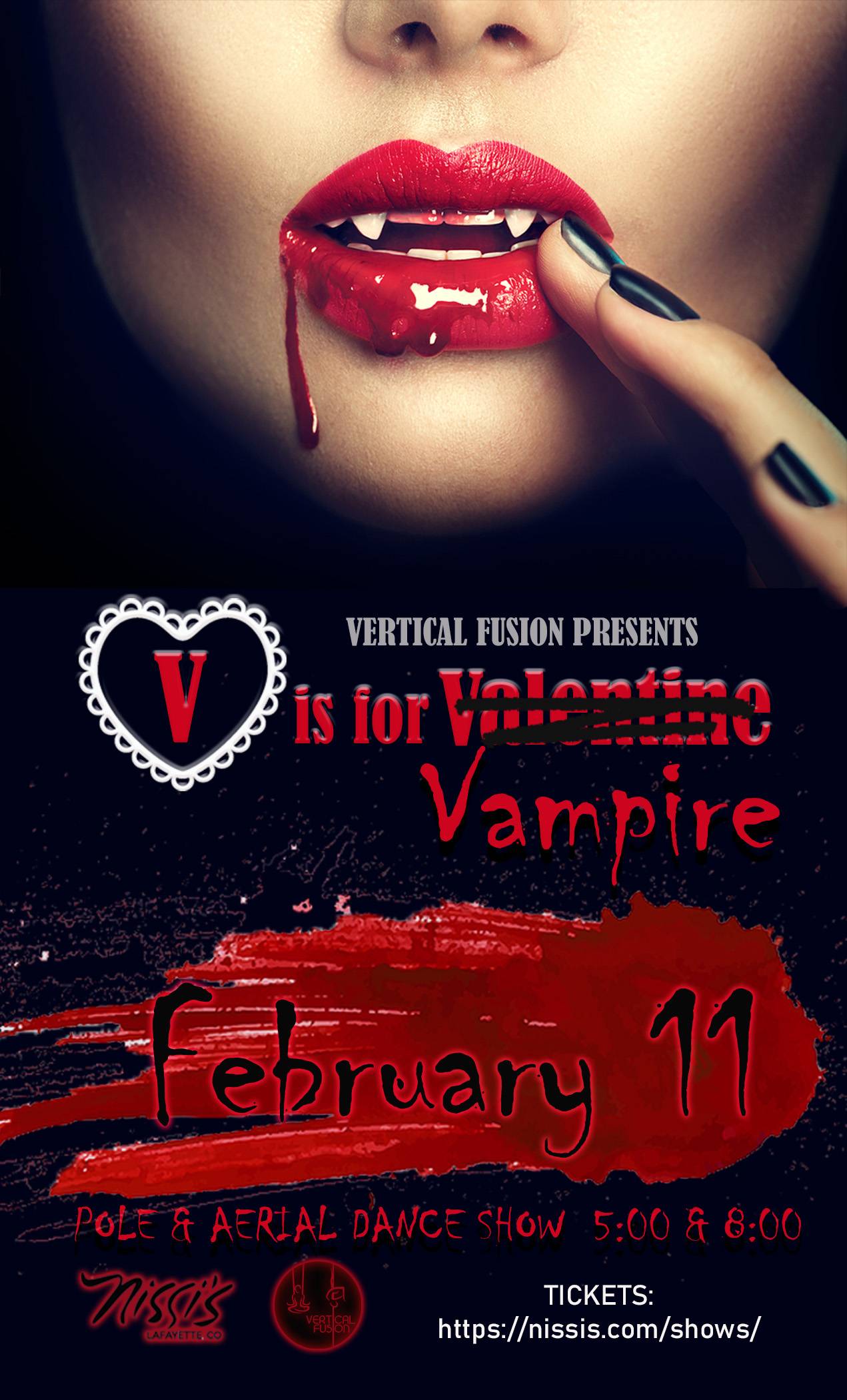 “V is for Vampires” Pole & Aerial Dance Show presented by Vertical ...