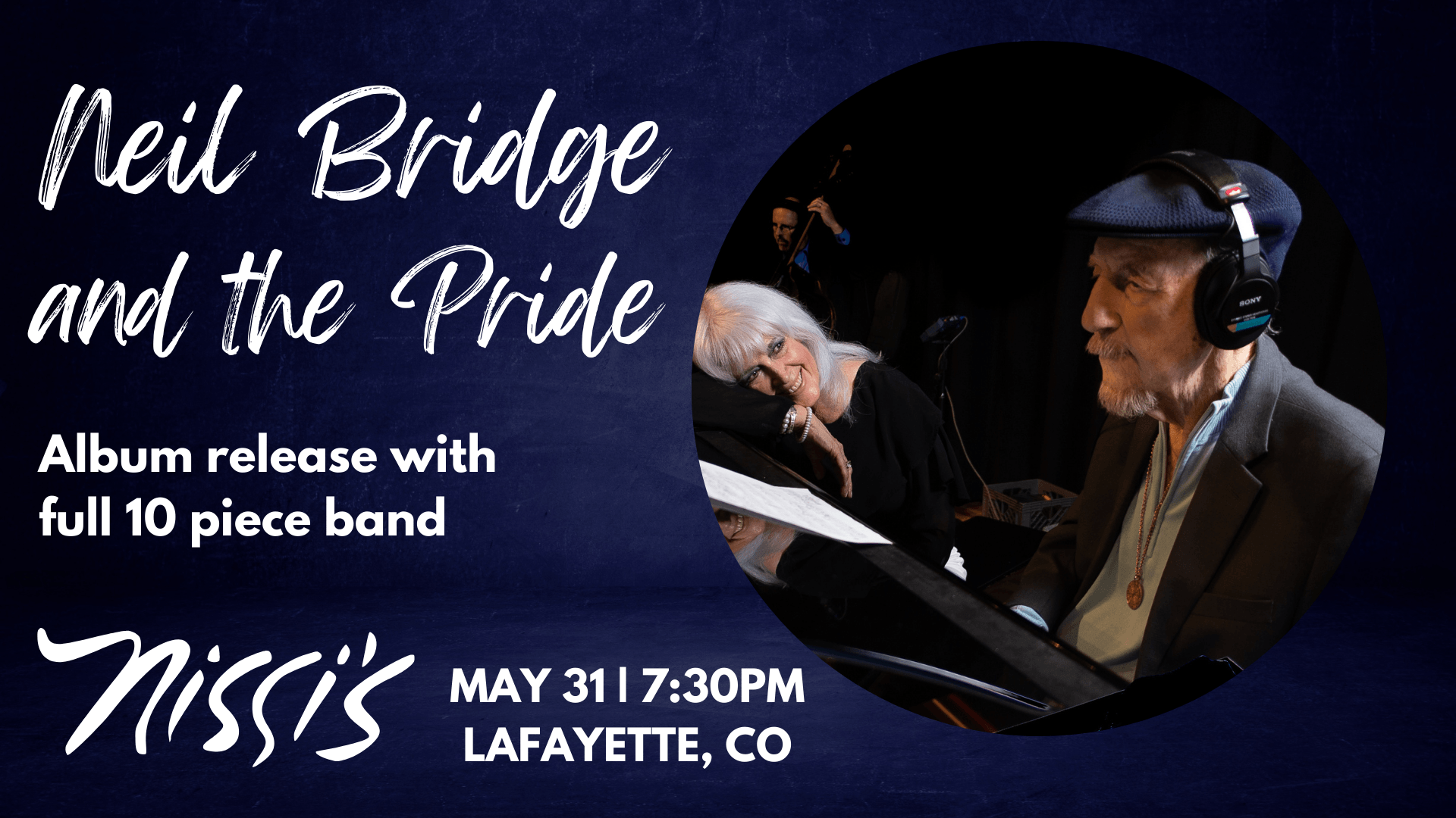 Wine & Jazz with Neil Bridge & the Pride » Nissi's Entertainment & Events