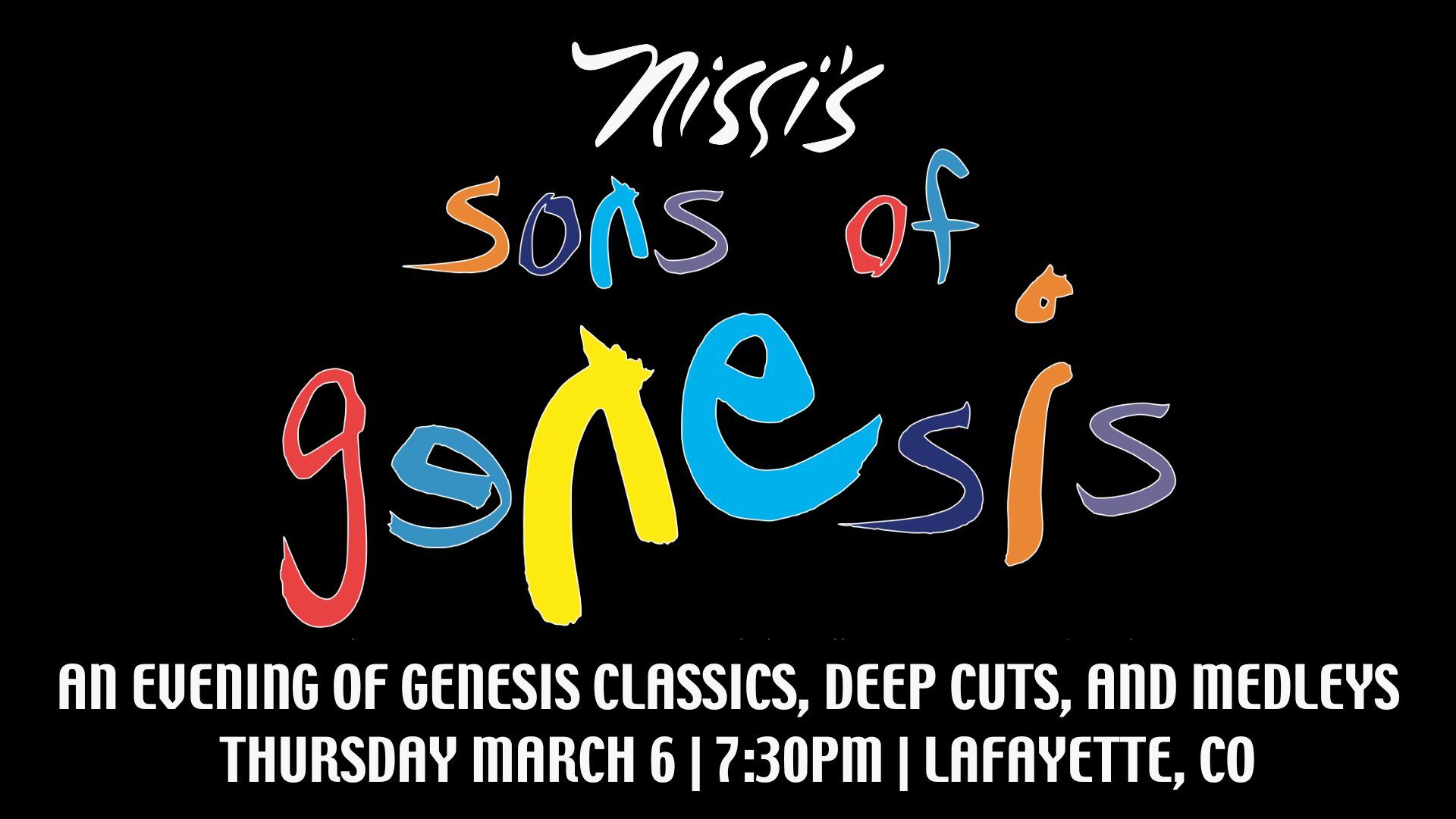 Sons of Classic Genesis » Nissi's Entertainment & Events
