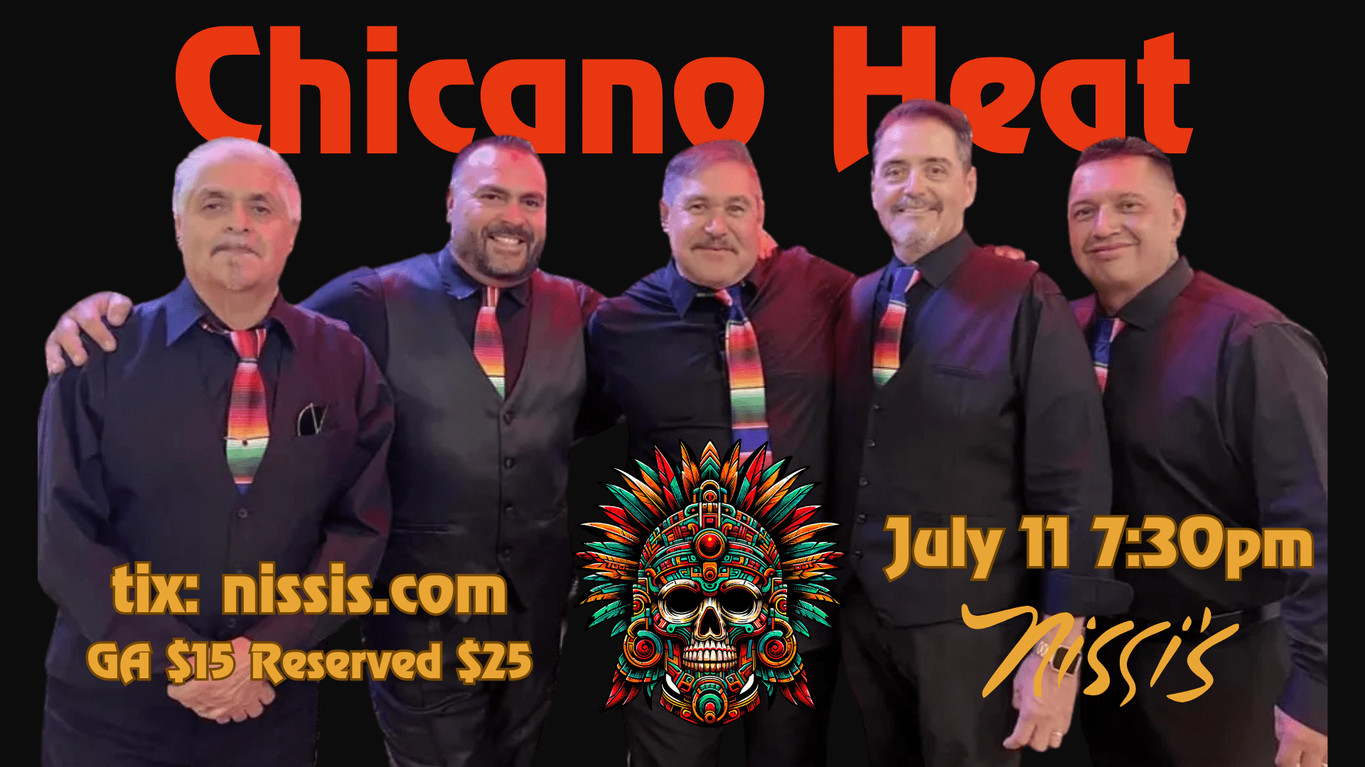Chicano Heat Band » Nissi's Entertainment & Events