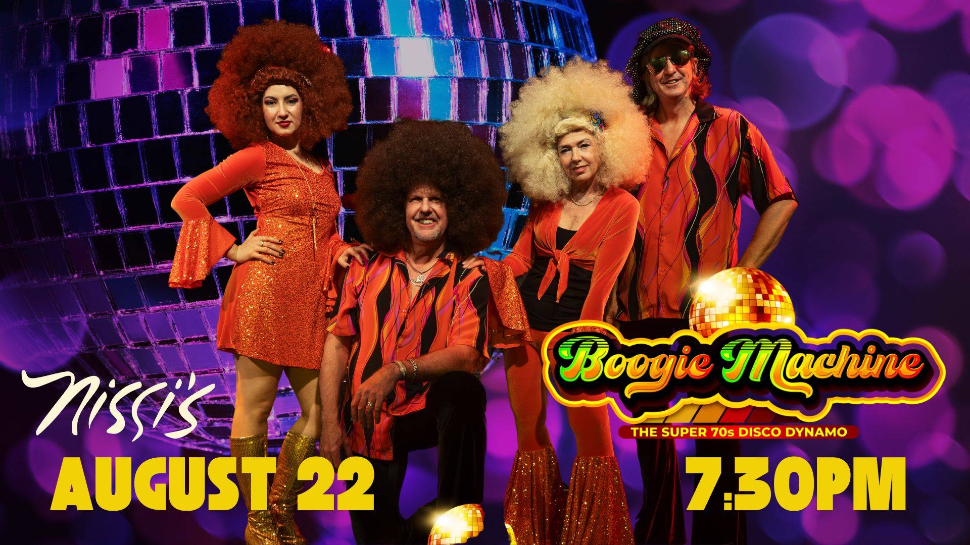 Boogie Machine70s Disco Party! » Nissi's Entertainment & Events