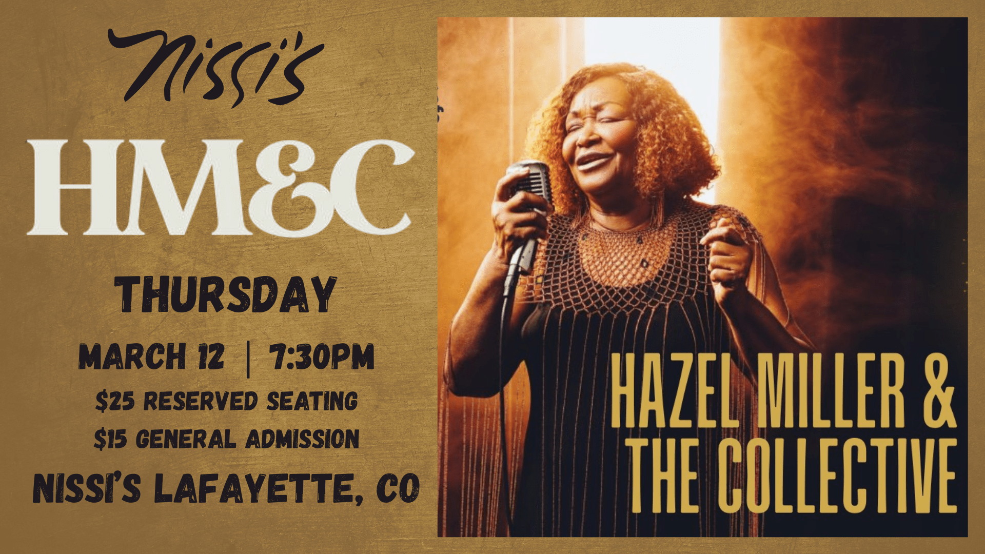 Hazel Miller and The Collective » Nissi's Entertainment & Events